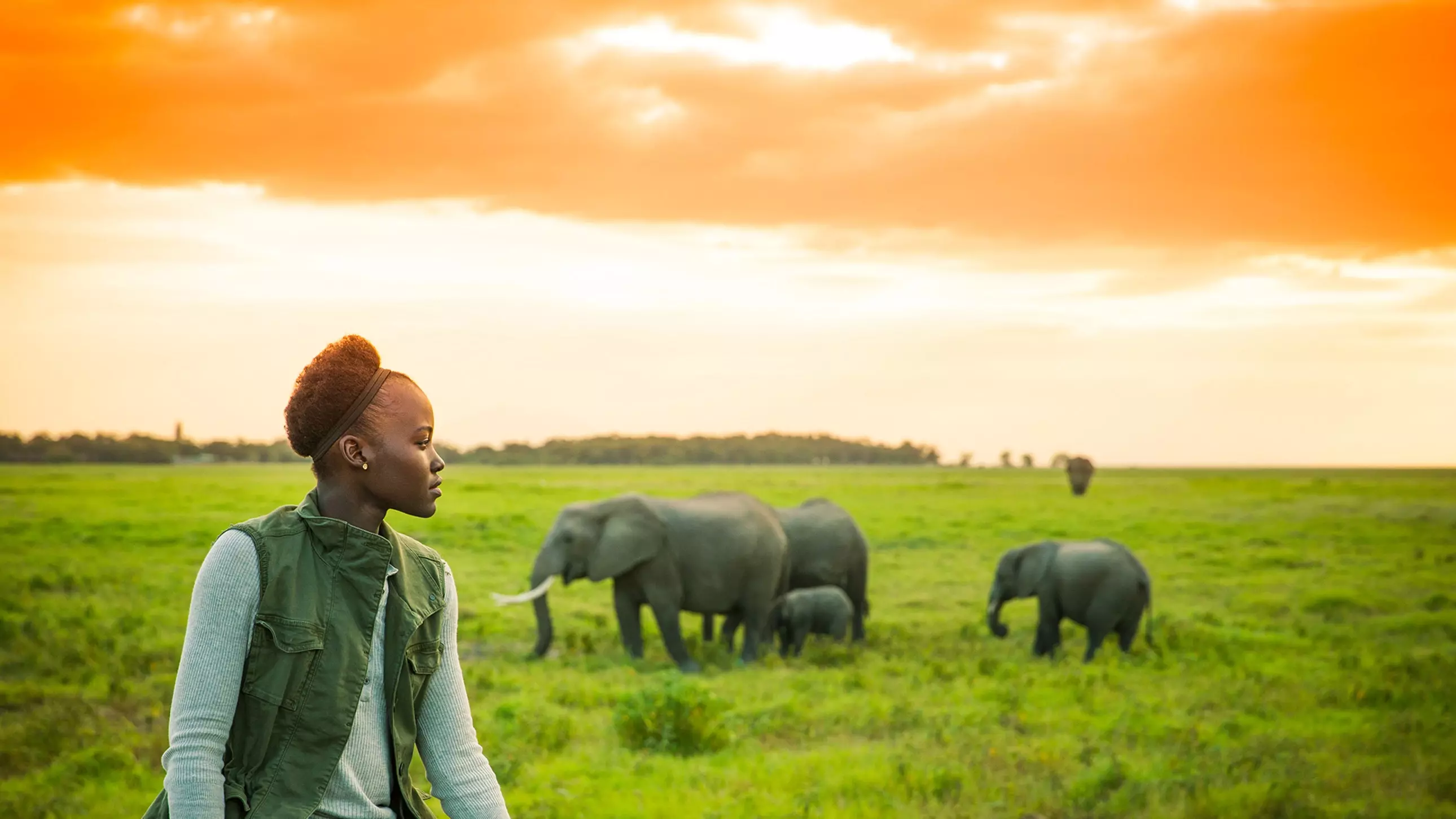 Lupita Nyong’o ist auf einer Mission zur Rettung von Elefanten in Kenia
