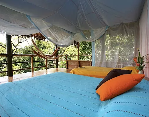 Mufananidzo ungangova neBuilding Resort Hotera Dzimba Tende Furniture Bed House Villa neCushion